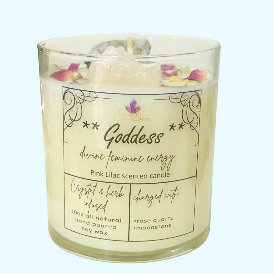 Crystal Intention Candles – Sacred Vibe Candle Co.