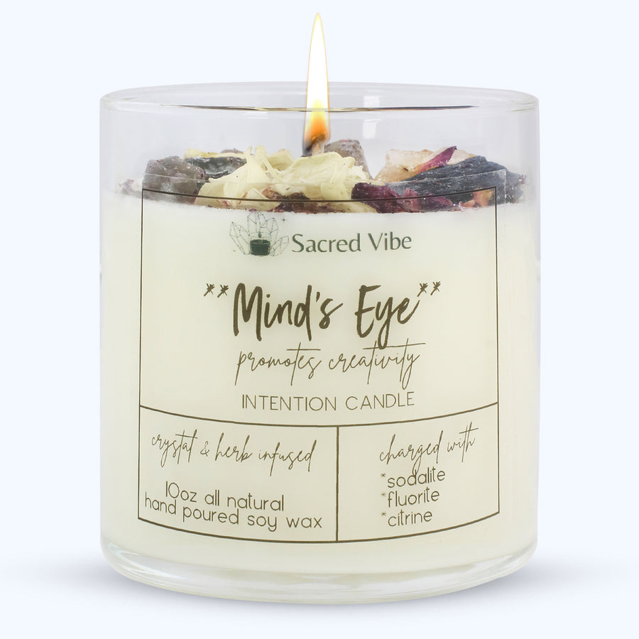 Crystal Intention Candles – Sacred Vibe Candle Co.
